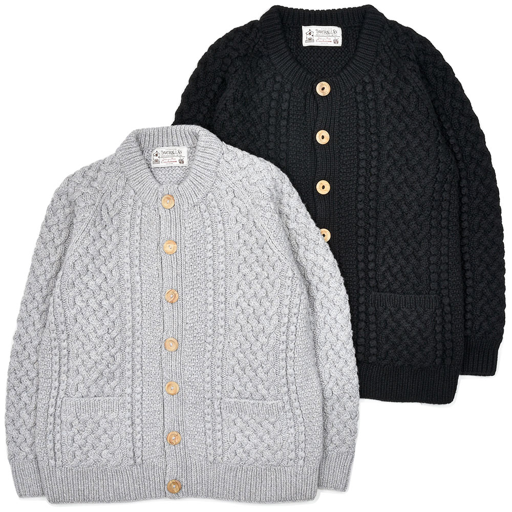 INVERALLAN（インバーアラン）｜INVERALLAN（インバーアラン）4A GOLFER CARDIGAN カシミヤ ノーカラー ...